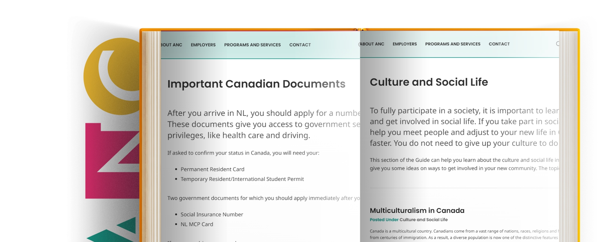 Newcomers Guide | Association for New Canadians
