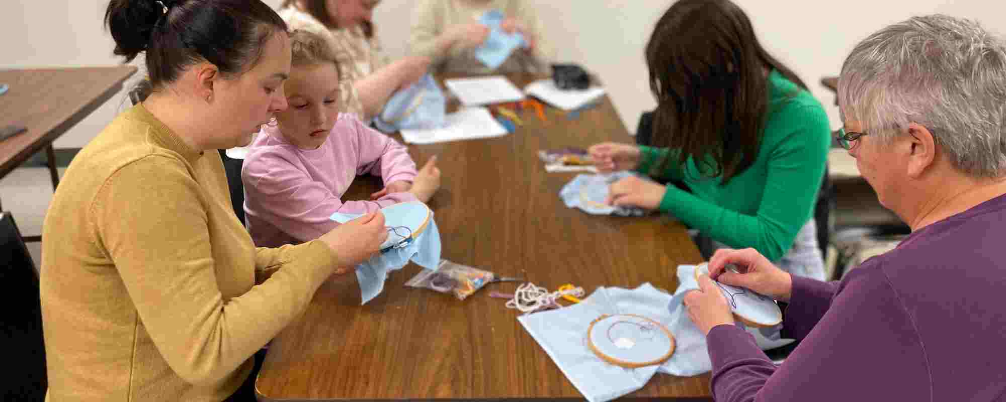 Women’s Group Embroidery Session | Association for New Canadians