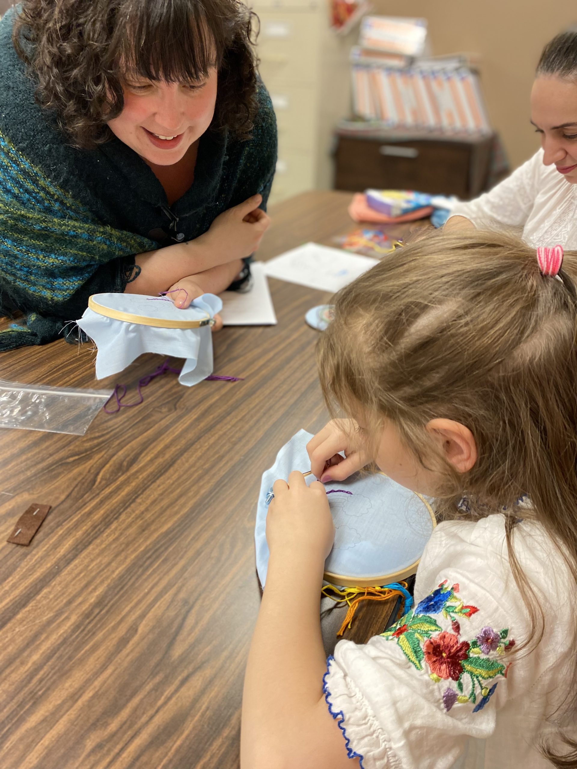 Women’s Group Embroidery Session | Association for New Canadians