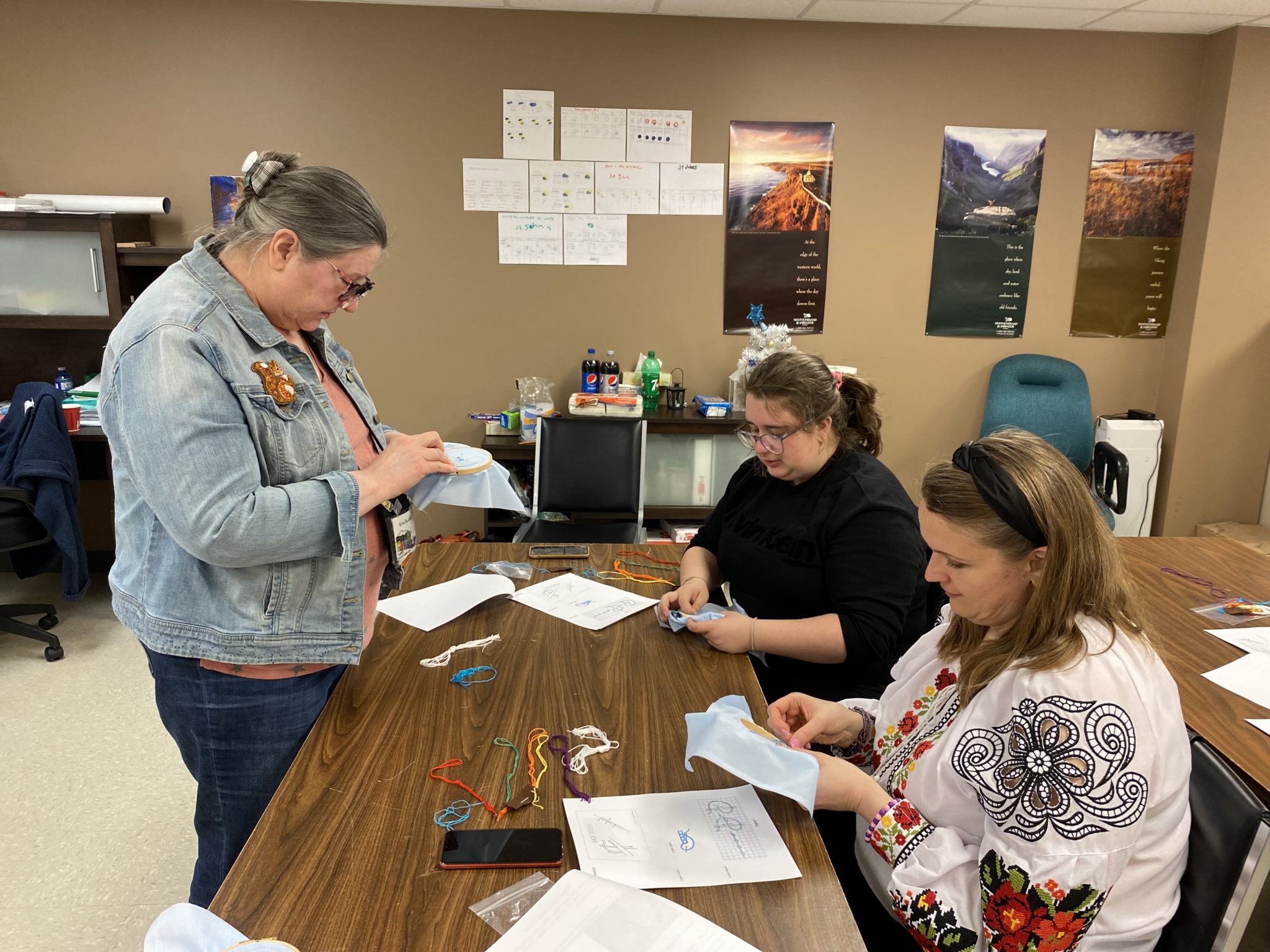 Women’s Group Embroidery Session | Association for New Canadians