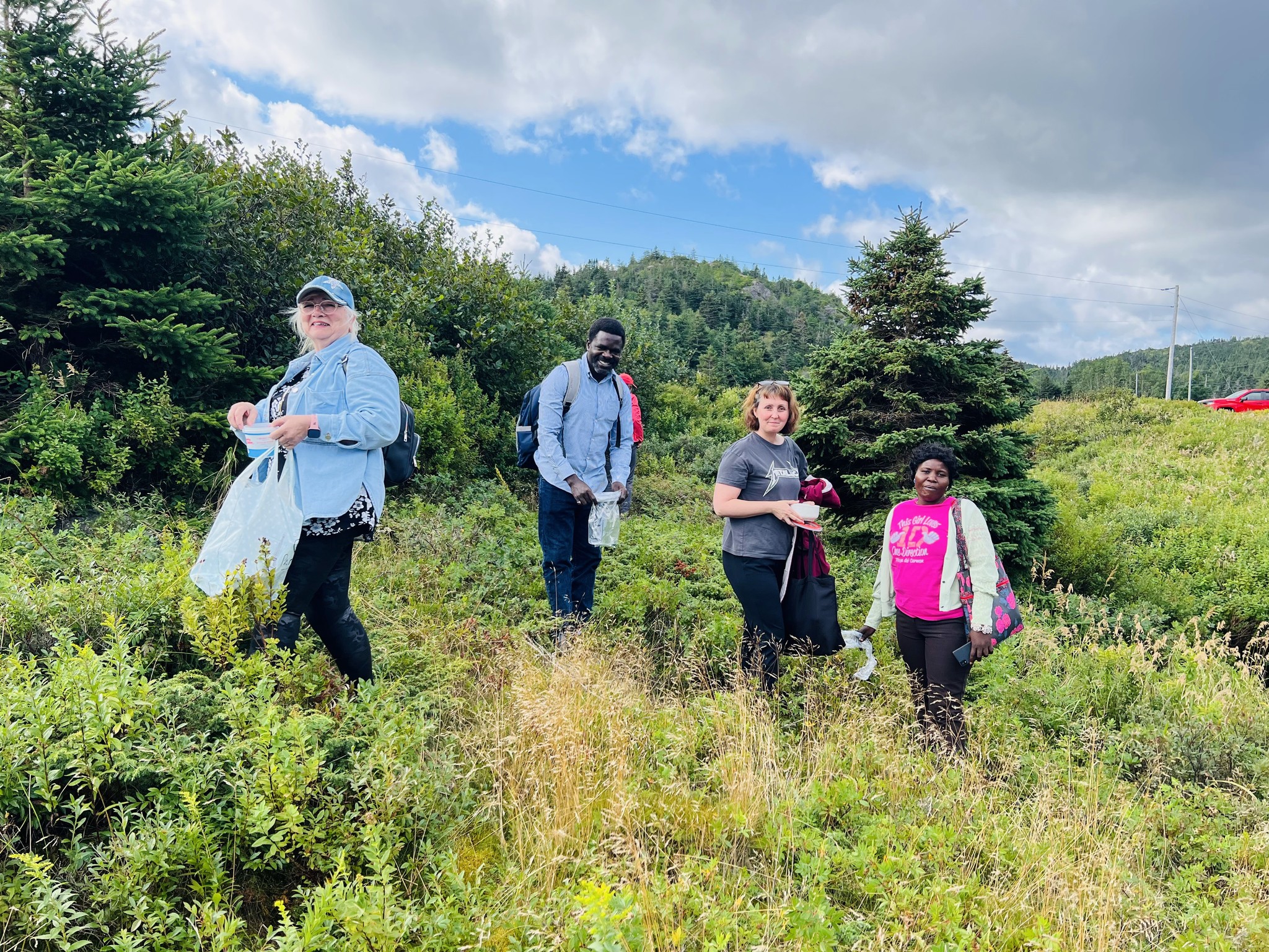Blueberry Picking Field Trip | Association for New Canadians